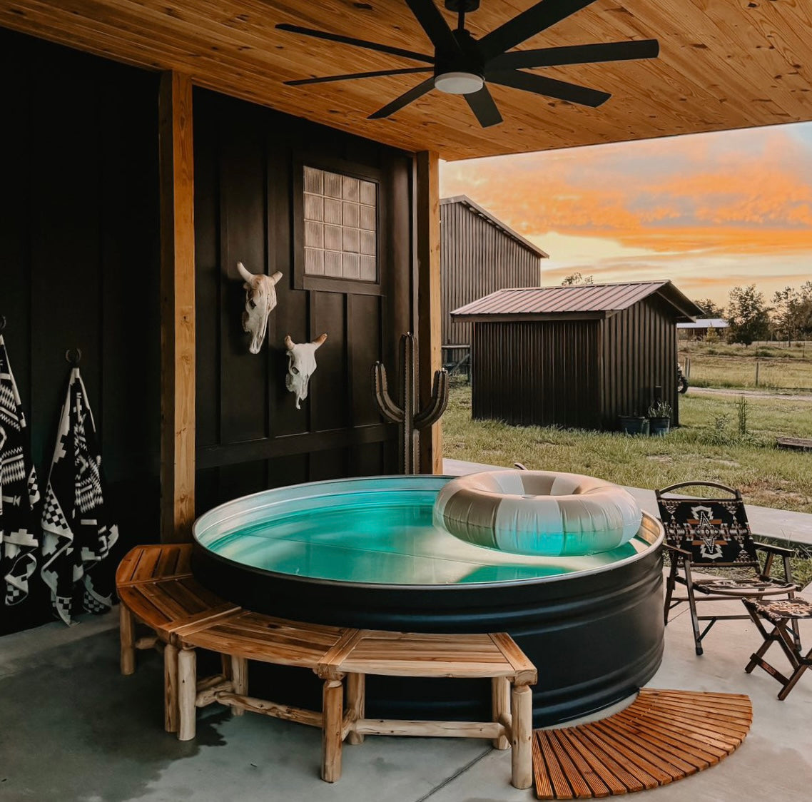 8 ft Stock Tank Pools – Gypsy Pools